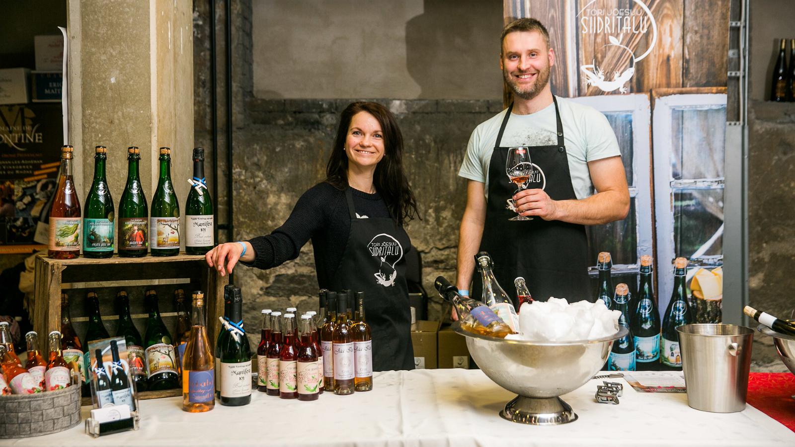 Cider tour in Tori Cider and Wine Farm at the edge of Soomaa, Estonia