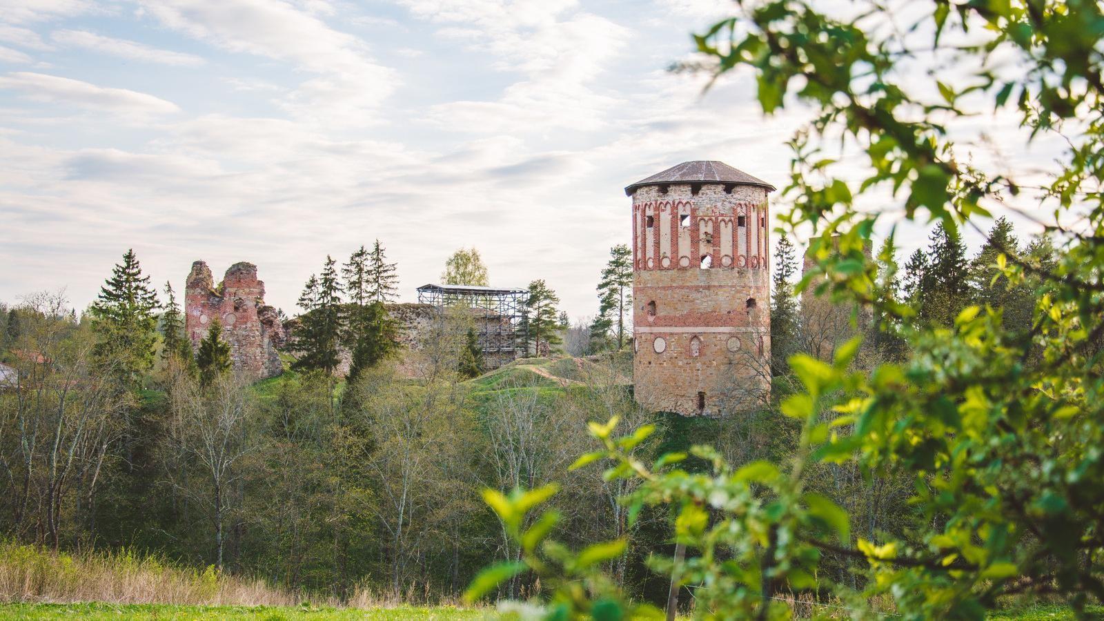 Ruins of the Vastseliina Episcopal Castle, Estonia