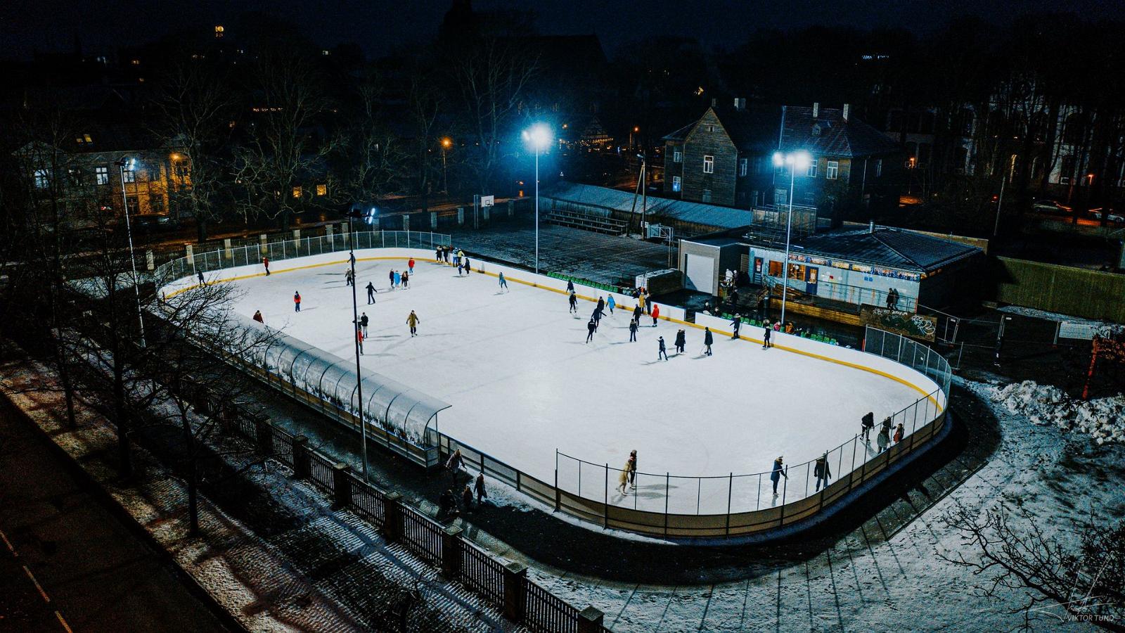 Ice skating rink in Pärnu