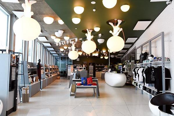 Tallinn TV Tower's souvenir shop, Estonia