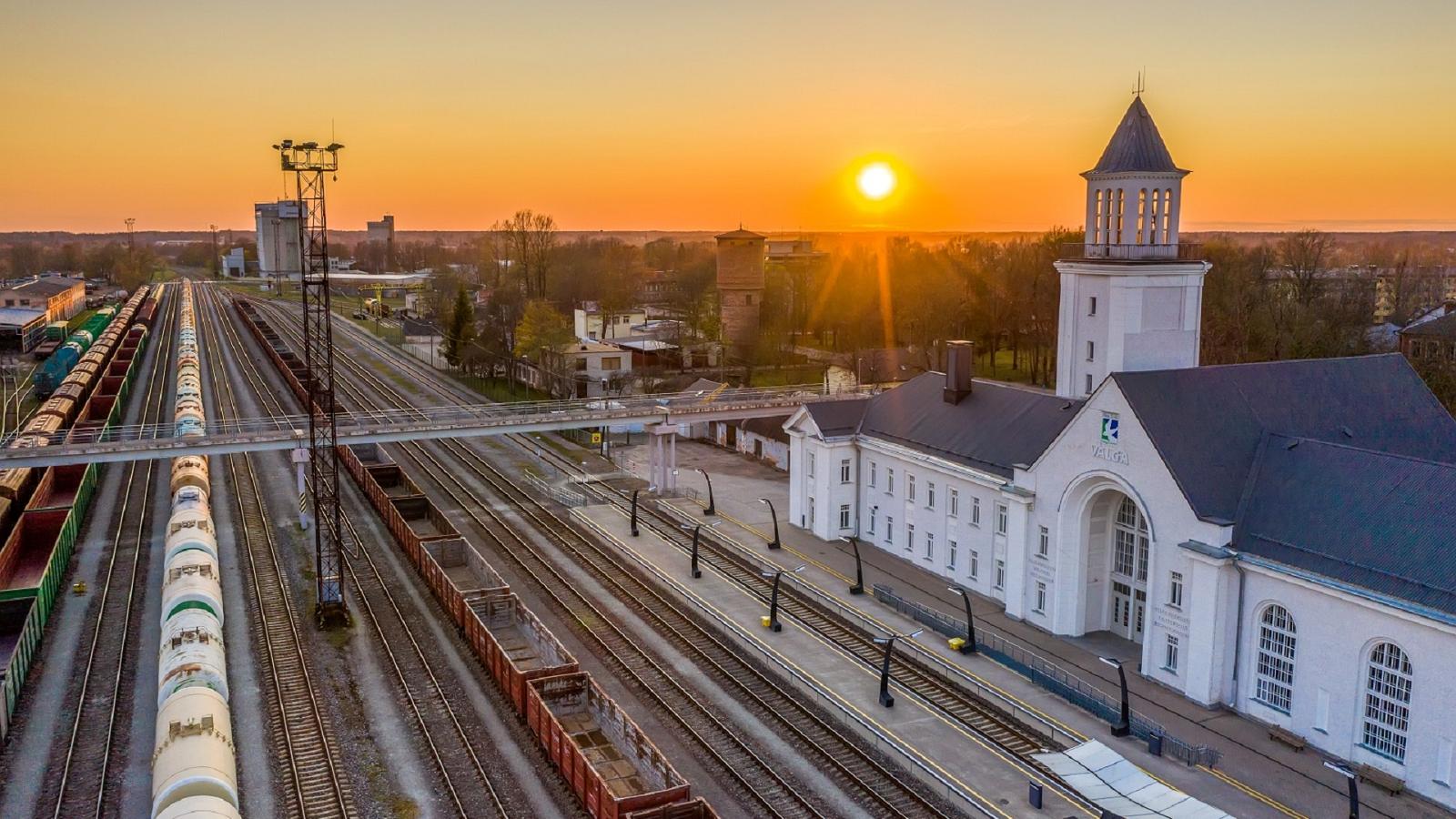 Valga raudteejaama peahoone