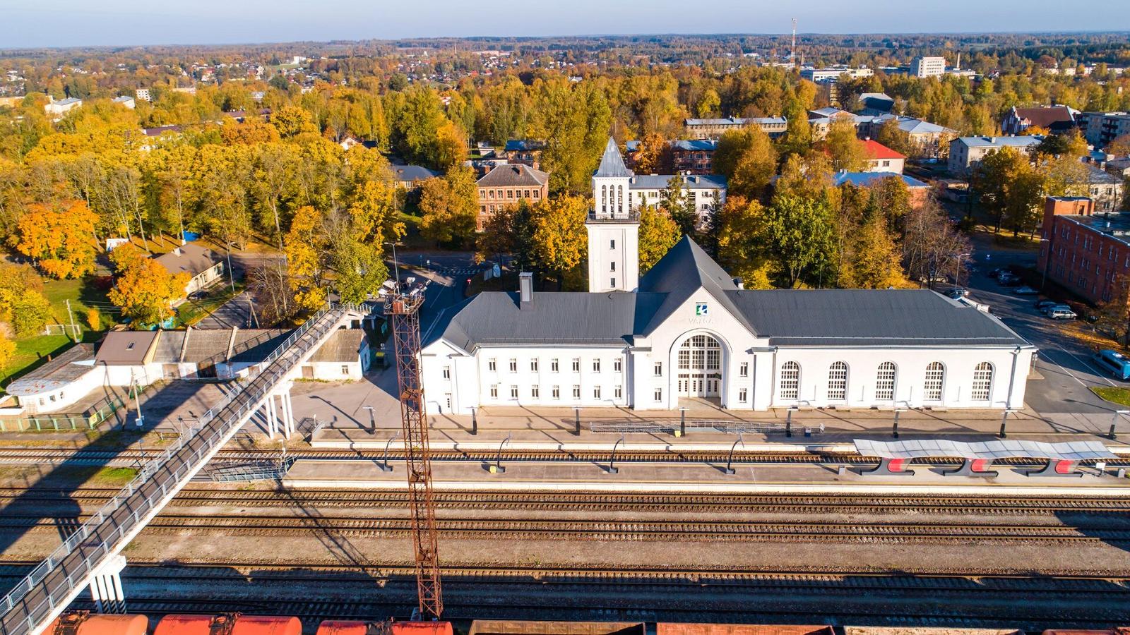 Valga raudteejaama peahoone